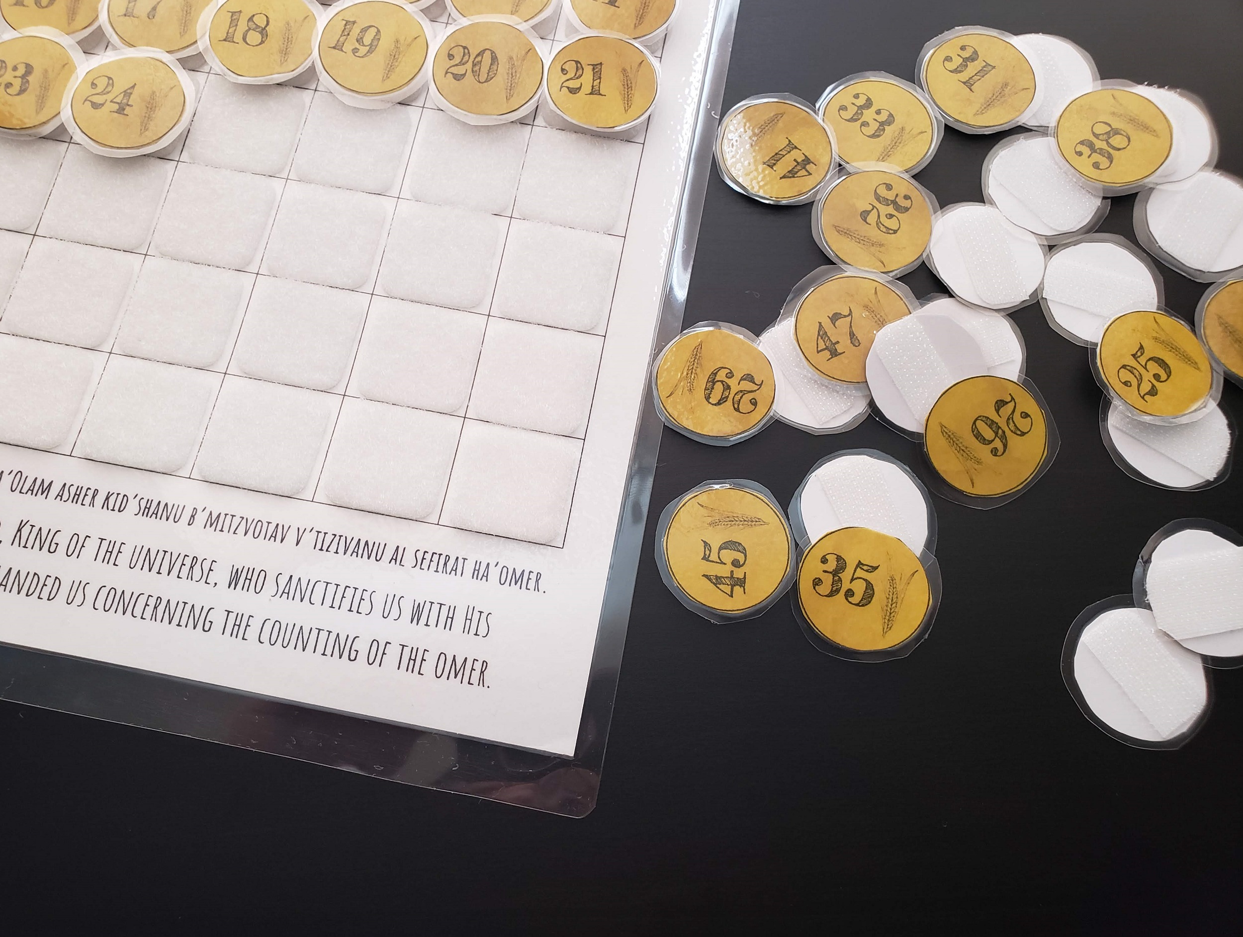 Counting the Omer – FREE printable calendar & tutorial – Hebron Heights ...